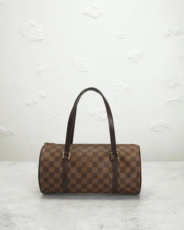 FWRD RENEW Louis Vuitton Damier Ebene Papillon 30 Handbag