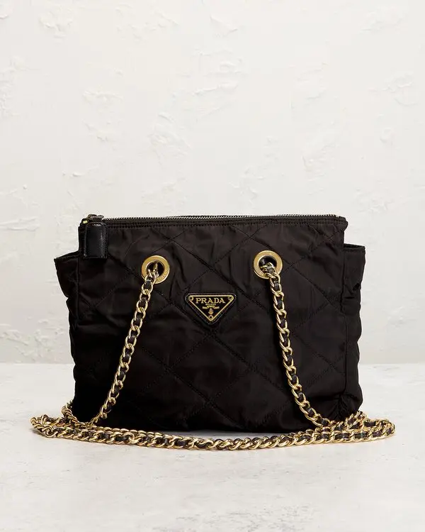FWRD RENEW Prada Tessuto Tote Bag
