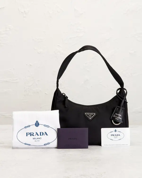 FWRD RENEW Prada Mini Re-edition 2000 Re-nylon Shoulder Bag