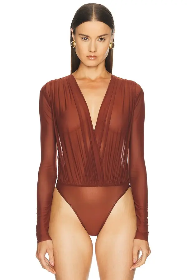 SEROYA Agnes Mesh Bodysuit