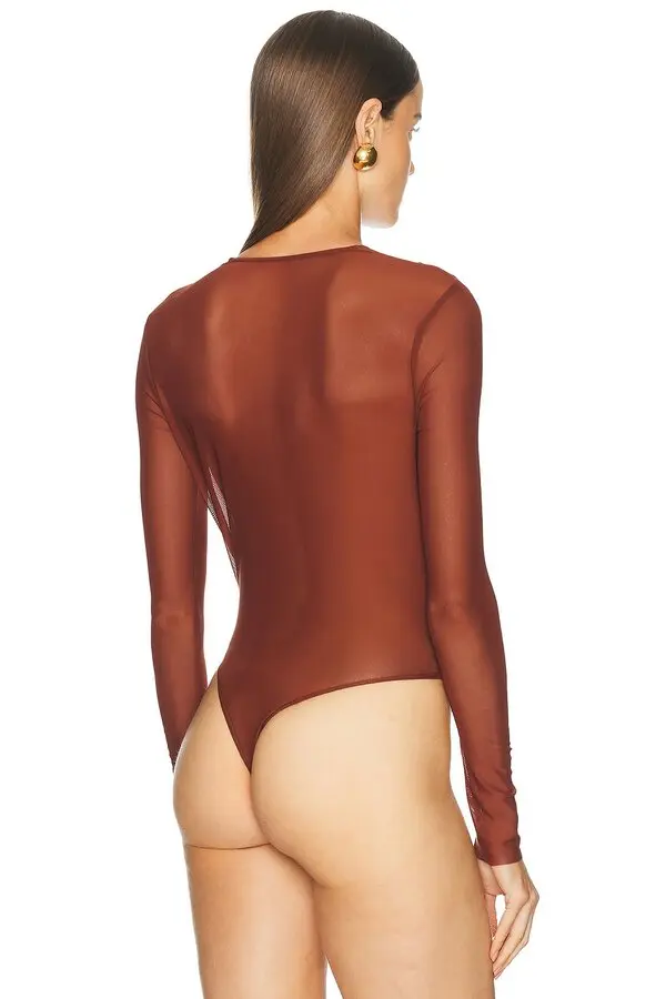 SEROYA Agnes Mesh Bodysuit