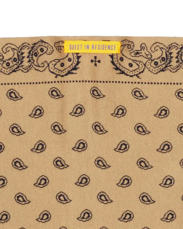 Guest In Residence The Wild Rag - Navy & Camel