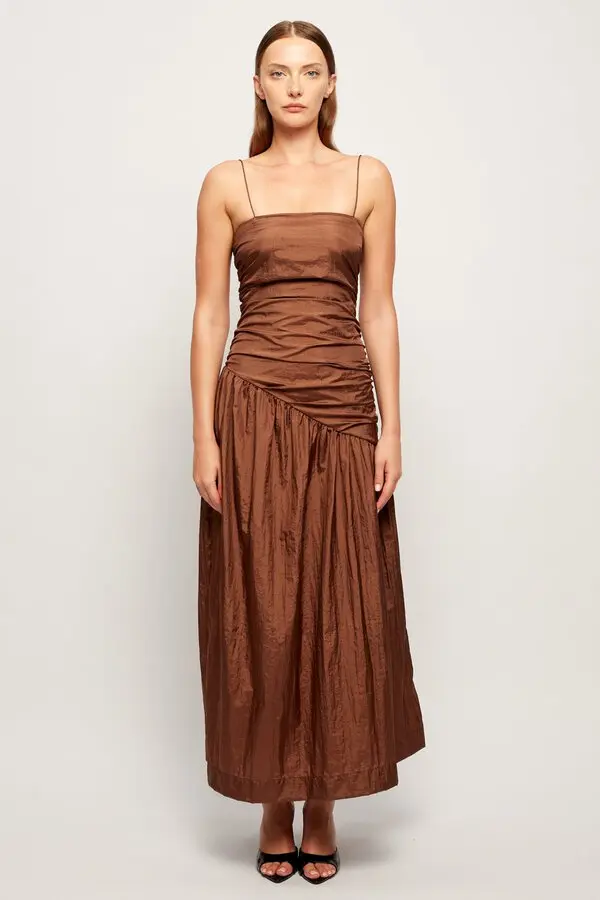 SWF Ruched Strap Midi