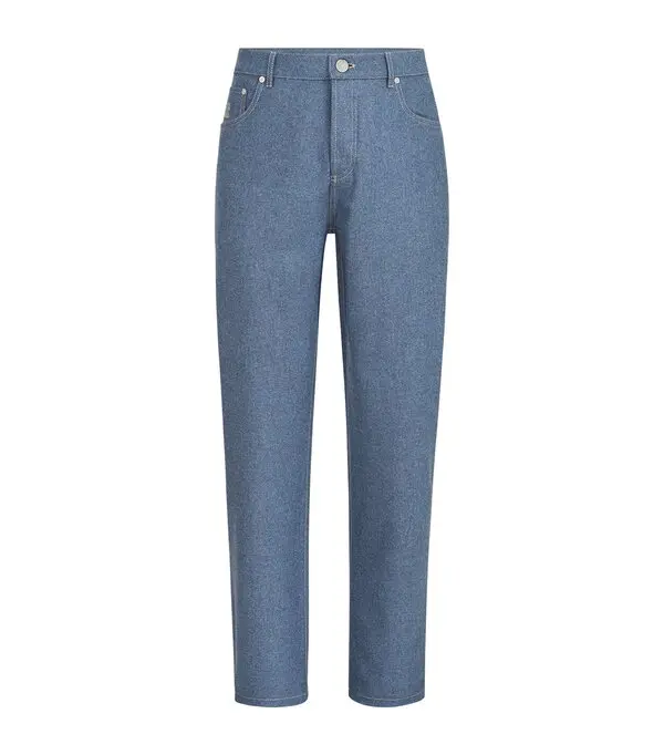 Brunello Cucinelli Virgin Wool Slim Trousers