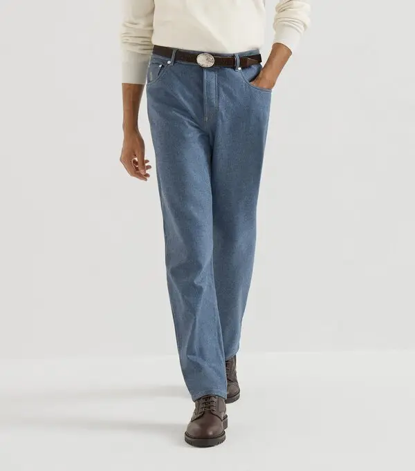 Brunello Cucinelli Virgin Wool Slim Trousers