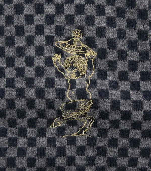 VIVIENNE WESTWOOD Checkmate Rollneck Sweater