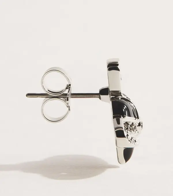 VIVIENNE WESTWOOD Diamante Heart Earrings