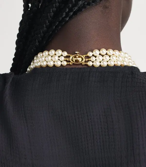 VIVIENNE WESTWOOD Broken Pearl Necklace