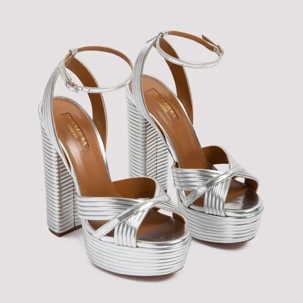 AQUAZZURA Sundance Platform Heeled Sandals
