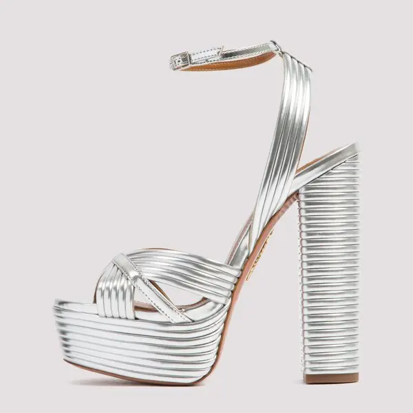 AQUAZZURA Sundance Platform Heeled Sandals
