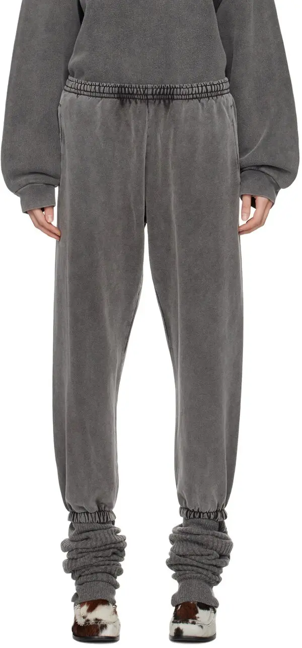 Acne Studios Logo Patch Drawstring Trousers