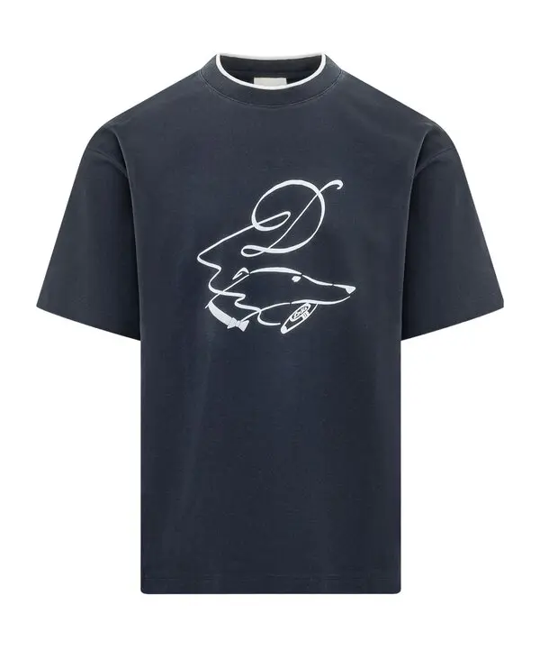 Drole De Monsieur Drôle De Dandy Dog Print T-shirt