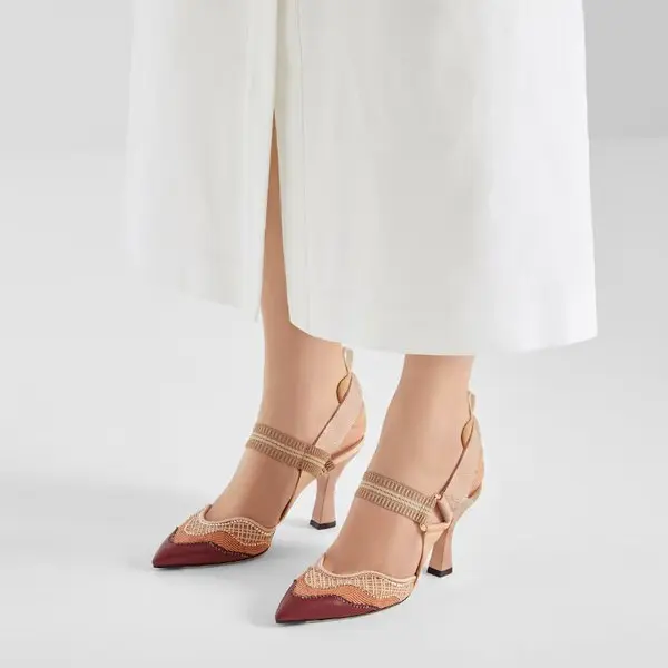 Fendi Iconic Colibrì Crystal-embellished Pumps