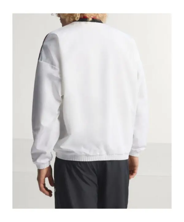 ADIDAS ORIGINALS Logo Embroidered Zip-up Jacket