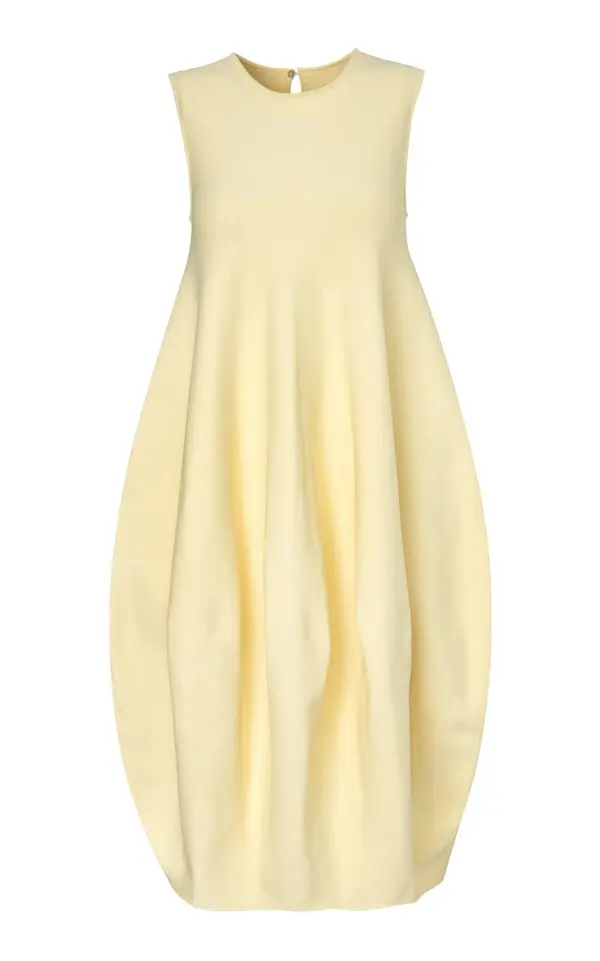 PEPA POMBO Felice Midi Dress - Yellow