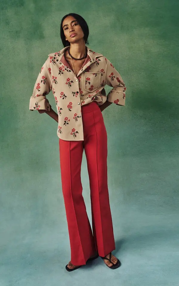 PEPA POMBO Azalea Pants - Coral