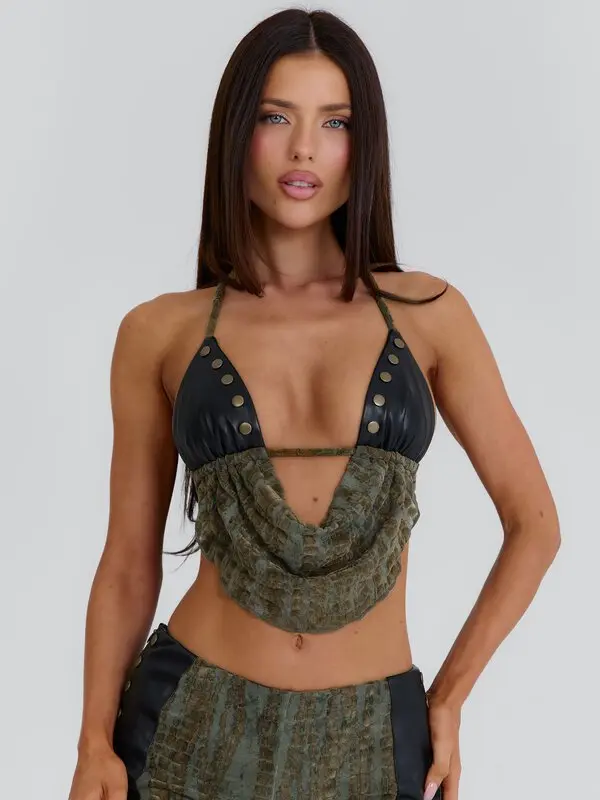 OUTCAST Braidy Crop Top