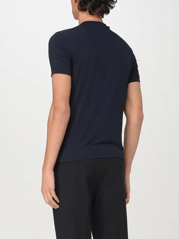 Giorgio Armani Stretch Cotton T-shirt With Logo