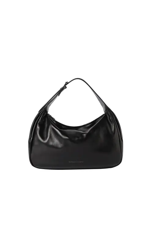 Brunello Cucinelli Boule Hobo Bag In Nappa Leather