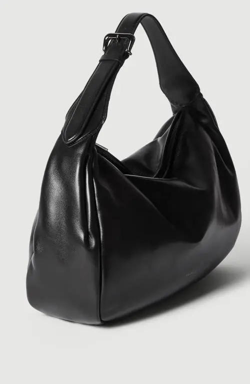 Brunello Cucinelli Boule Hobo Bag In Nappa Leather