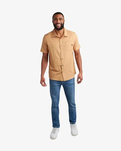 SPYDER Short Sleeve Mini Stripe - Carmel