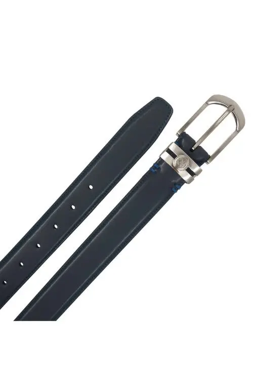 IZOD Golf Stretch Comfort Leather Belt Metal Keeper