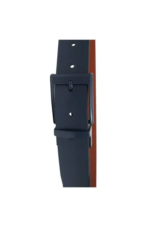 IZOD Golf Reversible Embossed Perf To Smooth Texture Leather Belt