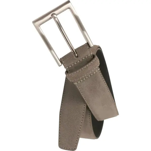 Brooks Brothers Suede Leather Feather Edge Belt