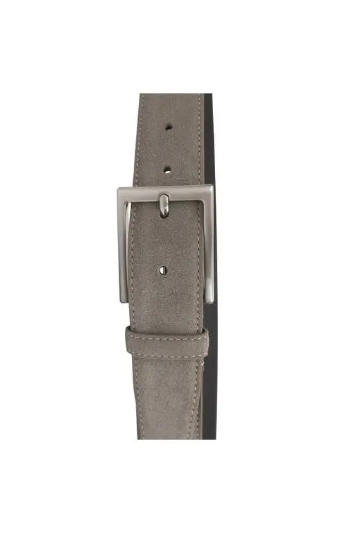 Brooks Brothers Suede Leather Feather Edge Belt