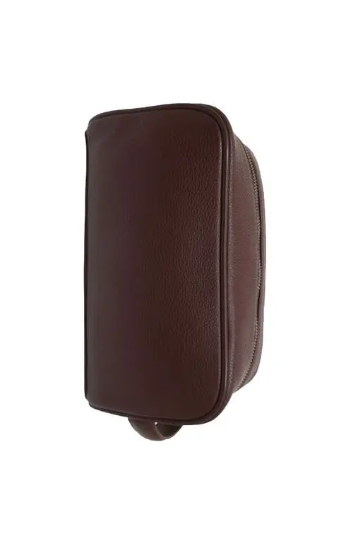 Brooks Brothers Full Grain Leather Travel Kit