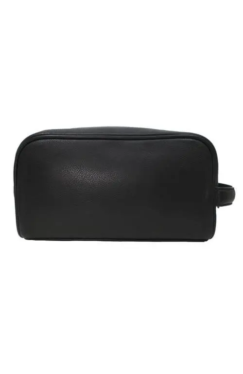 Brooks Brothers Full Grain Leather Travel Kit