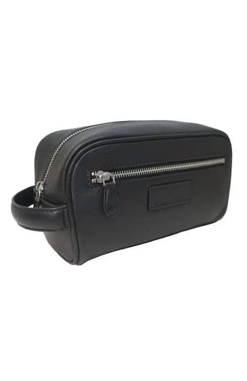 Brooks Brothers Full Grain Leather Travel Kit