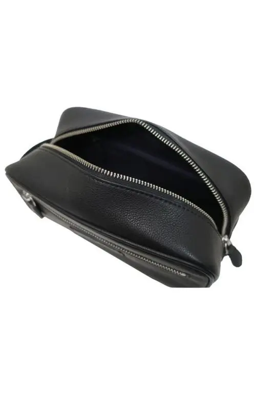Brooks Brothers Full Grain Leather Travel Kit