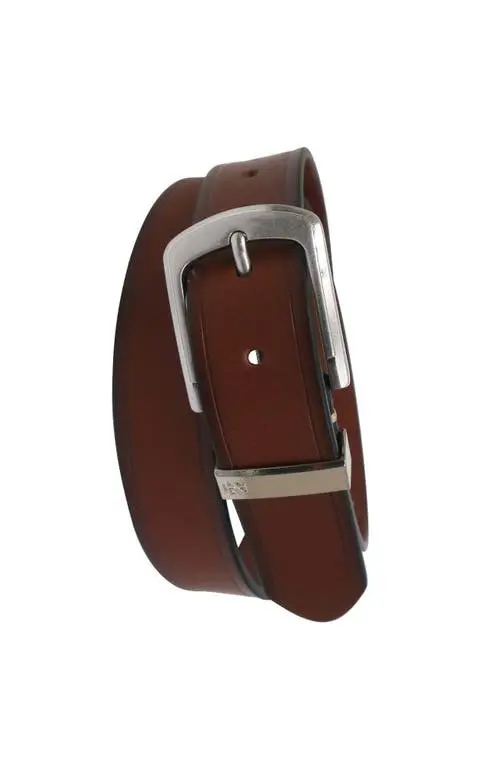 IZOD Leather Jean Belt Metal Keeper