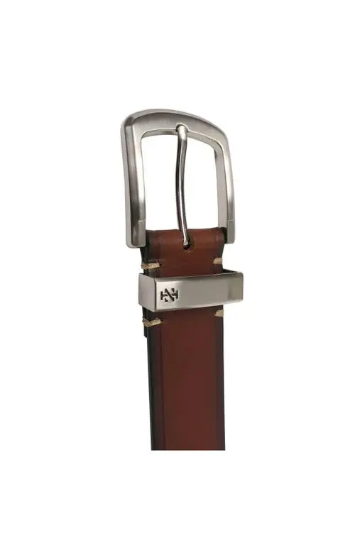 IZOD Leather Jean Belt Metal Keeper