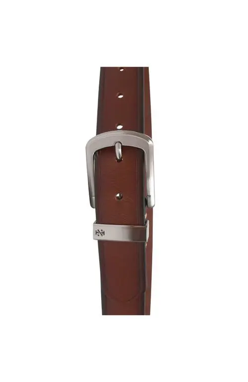 IZOD Leather Jean Belt Metal Keeper