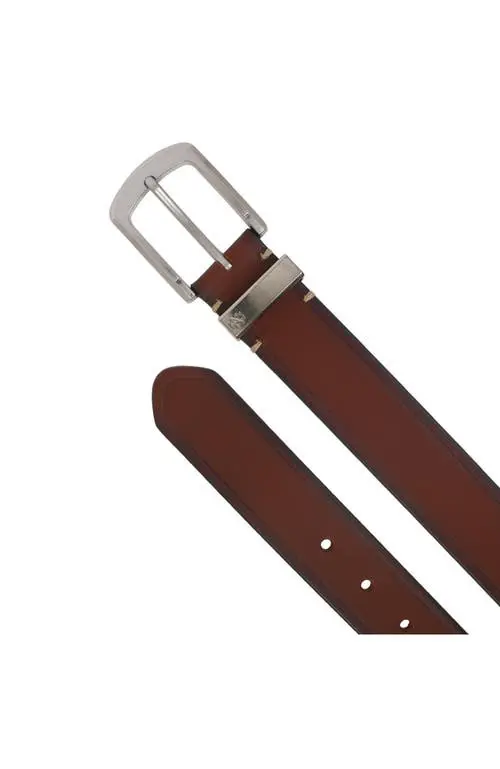 IZOD Leather Jean Belt With Metal Keeper
