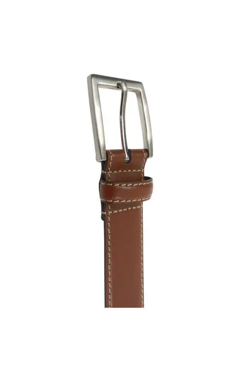 Brooks Brothers Calf Textured Leather Belt