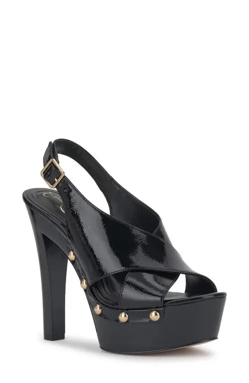 Jessica Simpson Caulira Platform Sandal - Black