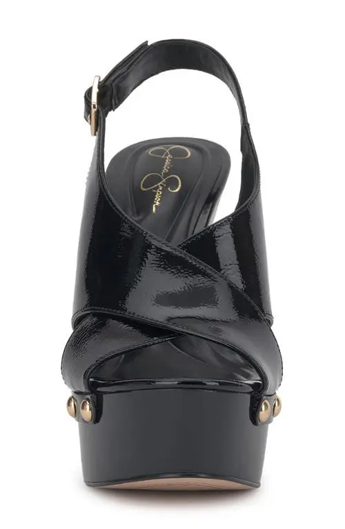 Jessica Simpson Caulira Platform Sandal - Black