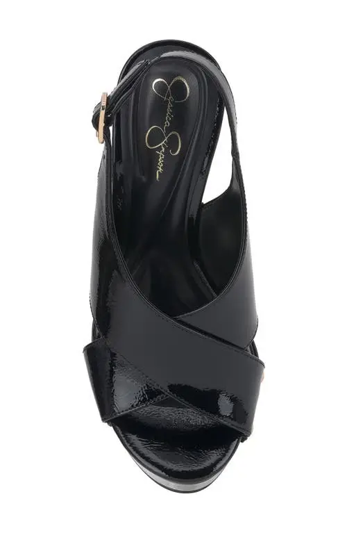 Jessica Simpson Caulira Platform Sandal - Black