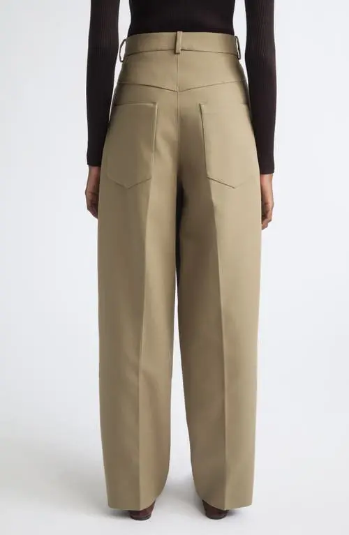 NACKIYE Tailored High Waist Wide Leg Pants