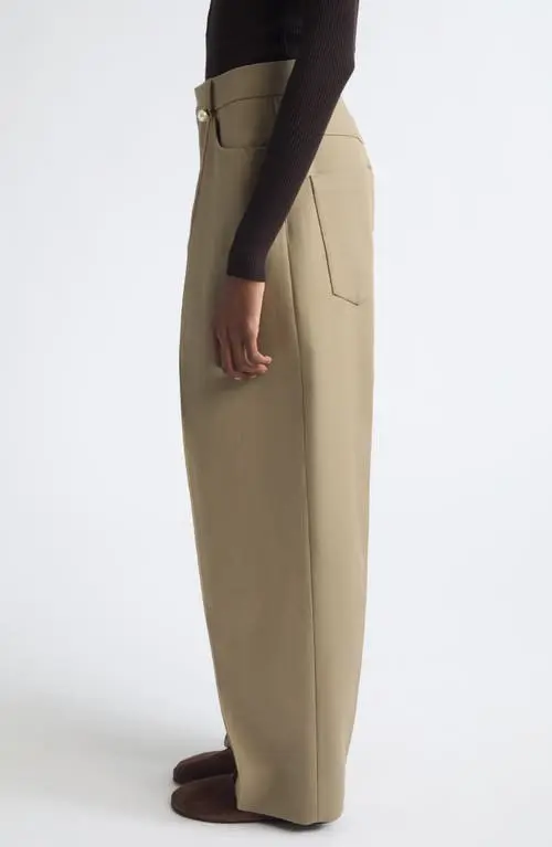 NACKIYE Tailored High Waist Wide Leg Pants
