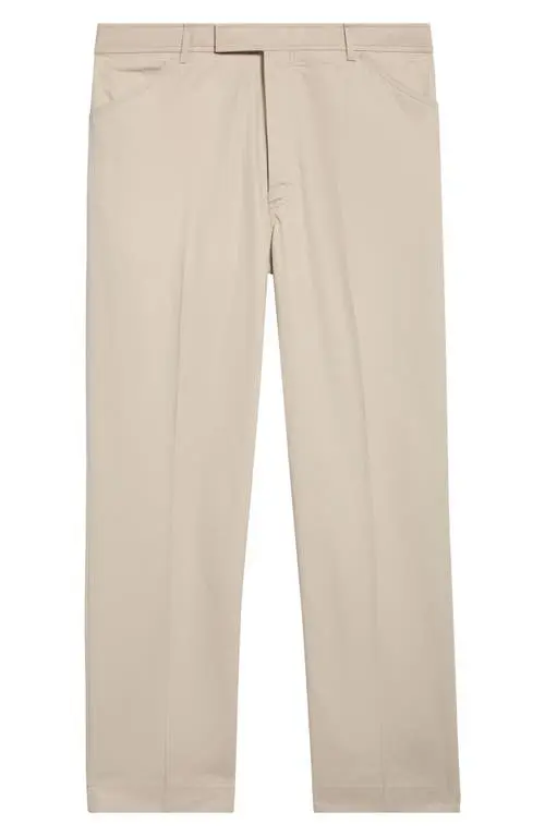 Thom Browne Tapered Cotton Chino Pants