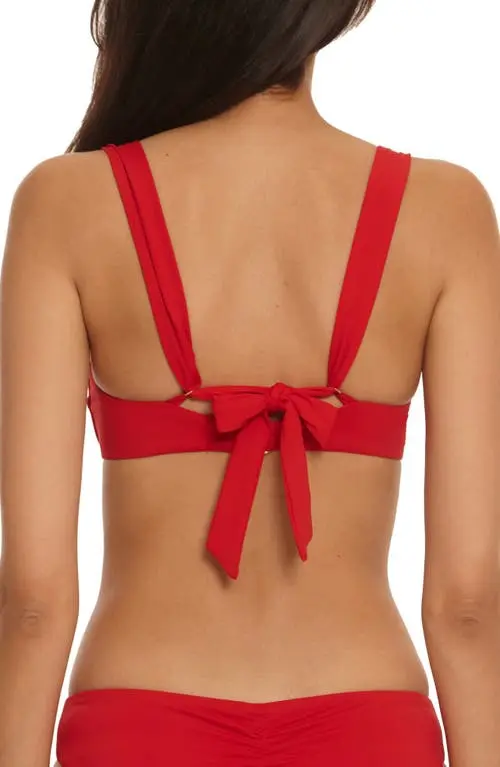 BECCA By Rebecca Virtue Color Code D-cup Underwire Swimsuit Top