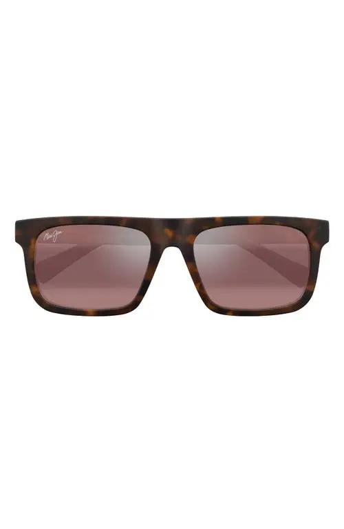 Maui Jim Opio 53mm Polarizedplus2® Rectangular Sunglasses