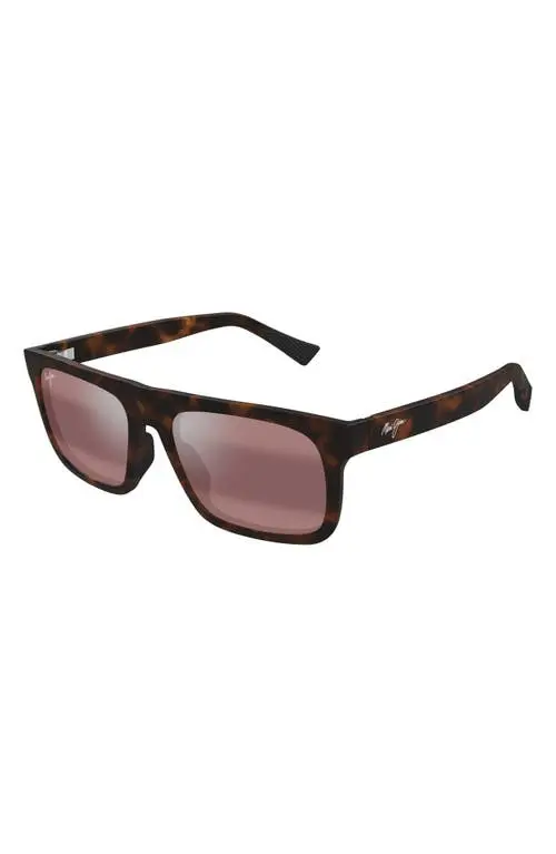 Maui Jim Opio 53mm Polarizedplus2® Rectangular Sunglasses