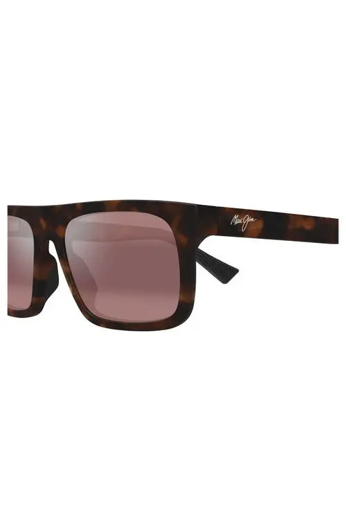 Maui Jim Opio 53mm Polarizedplus2® Rectangular Sunglasses