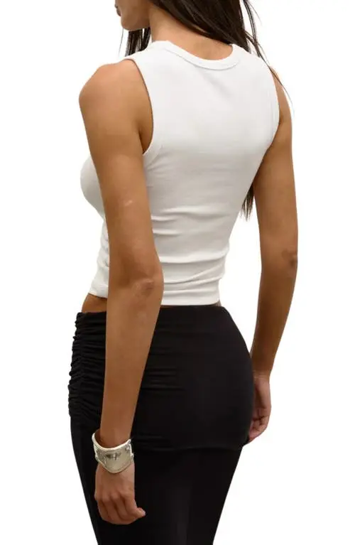 BAYSE Elle Tank - White
