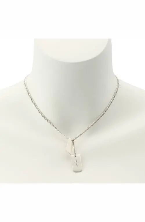 ALLSAINTS Dog Tag Pendant Necklace